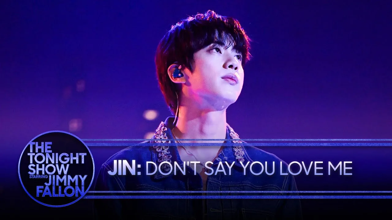 Jin Stuns On The Tonight Show With “Don’t Say You Love Me” From New Echo EP | Hit Channel