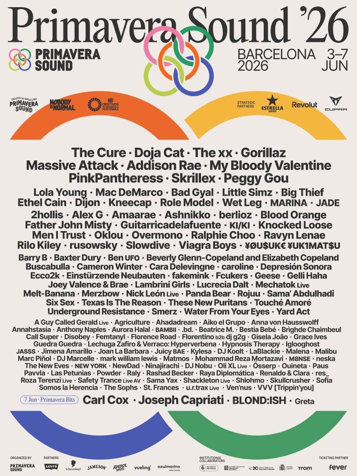 The Cure To Headline Primavera Sound 2026 | Hit Channel